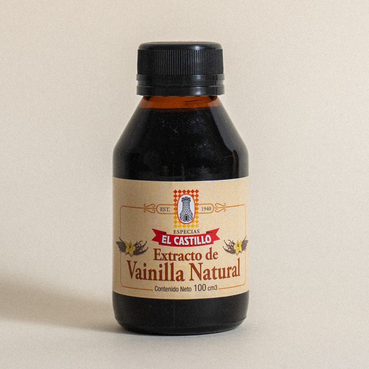 EXTRACTO DE VAINILLA NATURAL X100CC EL CASTILLO - Queen Energía Saludable